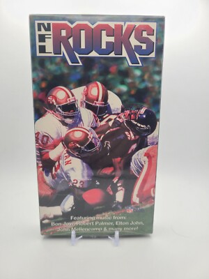 NFL Rocks VHS Hi Fi Stereo Brand New Sealed NFL Films Studio Vintage ...