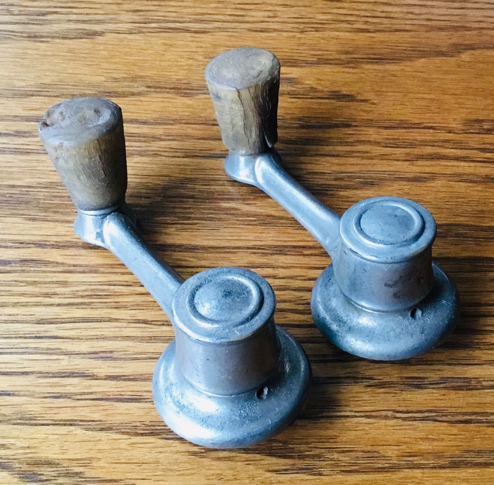 1910s 1920s WINDOW CRANK DOOR HANDLES vtg teens early antique rare auto ...