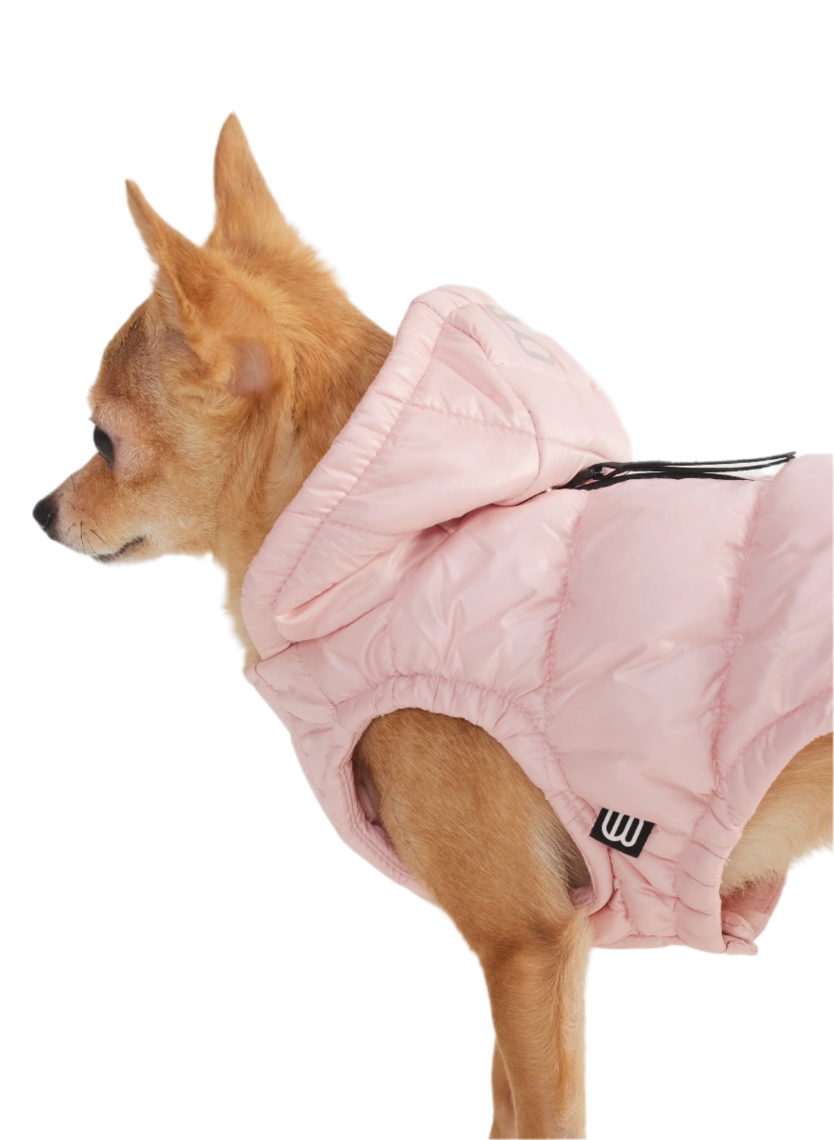 Aritzia The Super Ruff Puff (Dog Jacket) Hi-Gloss | Chalk Pink | eBay