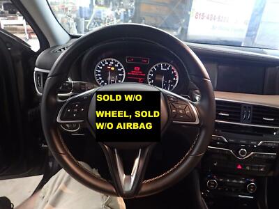 19 INFINITI QX30 Steering Column (floor shift), w/o Navigation; From 09 ...