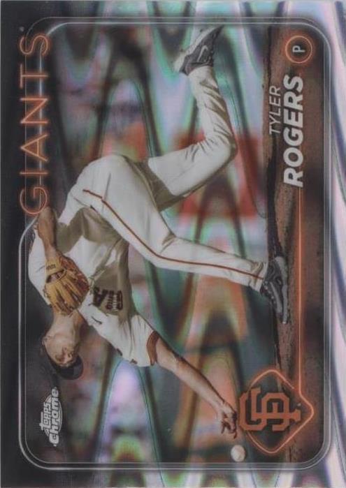 2024 Topps Chrome Update Series - Tyler Rogers #USC112 RayWave ...