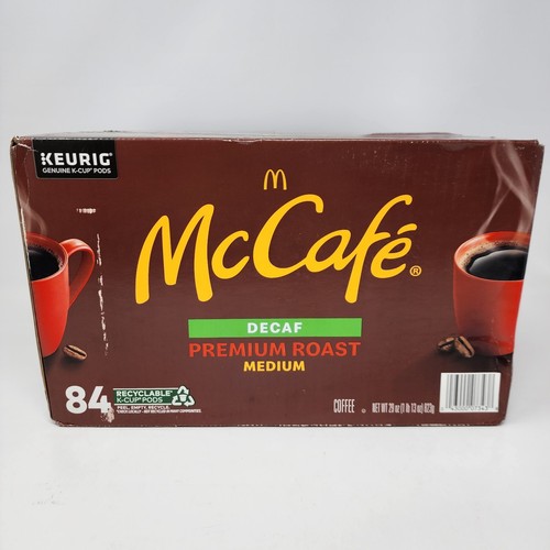 McCafe Decaf Premium Roast Coffee Pods for Keurig, Medium Roast (84 K ...