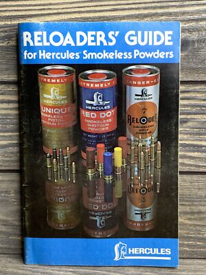 Vintage Catalog Hercules Reloaders Guide Smokeless Powders 1983 | eBay