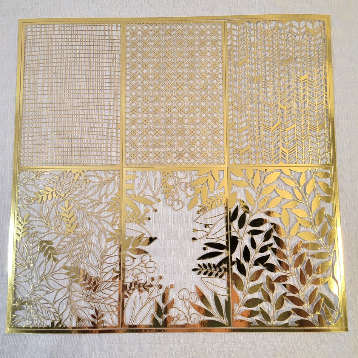 Gold Laser Cut Paper