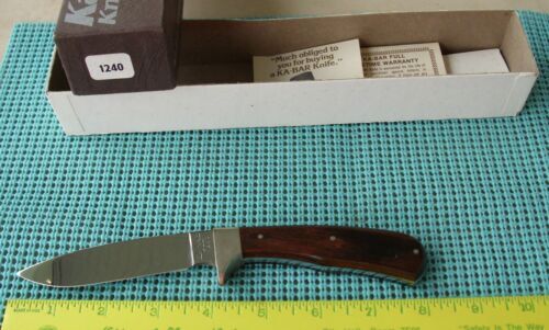 Normark Knife In Collectible Vintage Factory Manufactured Fixed Blade ...