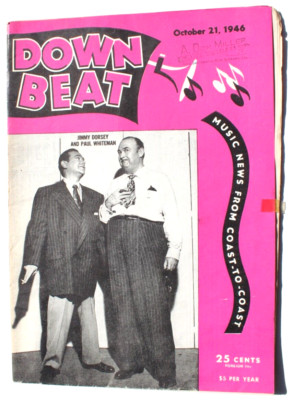 Vtg October 21, 1946 Down Beat Music Magazine Vol. 13 No. 22 - Jimmy ...