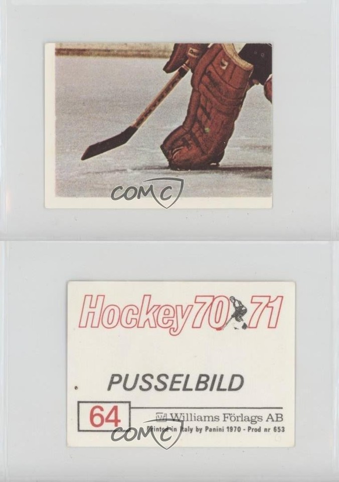 1970-71 Williams Forlags Hockey Leif Holmquist (Puzzle) #64 1t8 | eBay UK