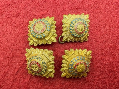 LOT of FOUR WW1 WW2 Original AIF Australian Army OFFICER RANK PIP ...