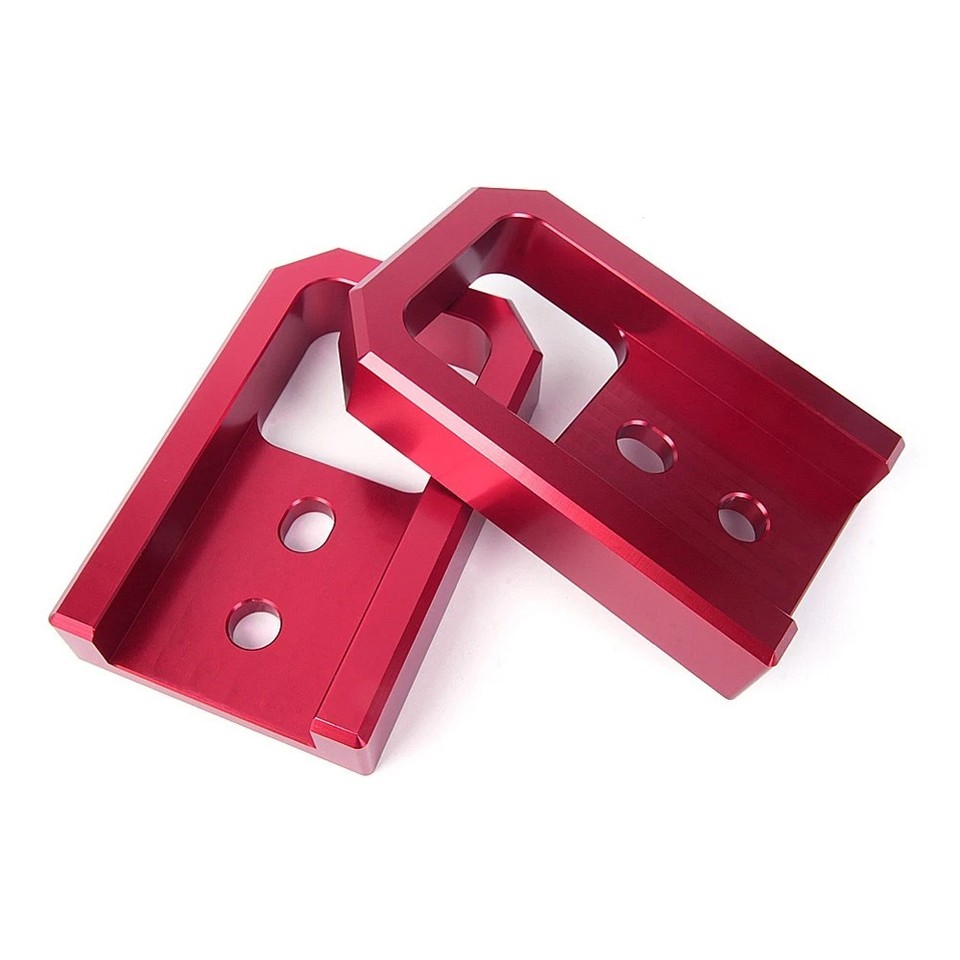 Front Tow Hooks for Toyota Tacoma 2024-2026 4Runner 2025-2026 Red Left ...