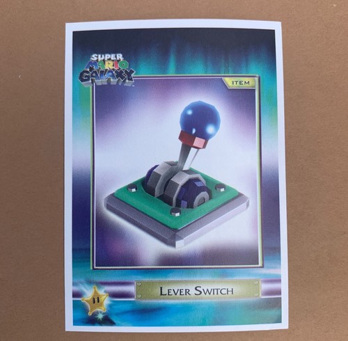 Image SUPER MARIO GALAXY 2009 n° 130 Personnage LEVER SWITCH Enterplay ...