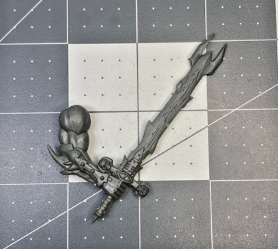 Warhammer 40K DAEMON PRINCE RIGHT ARM bit #2 Chaos Space Marine plastic ...