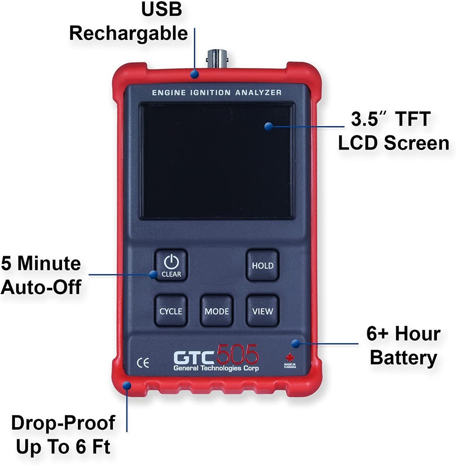 General Technologies GTC505 Engine Ignition Analyzer GTC 505 | eBay