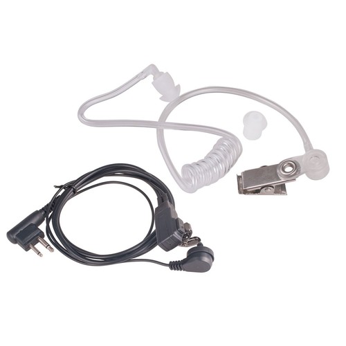 Covert Air Tube Headset Fit for CP040 GP88 GP300 Walkie Talkie Security ...