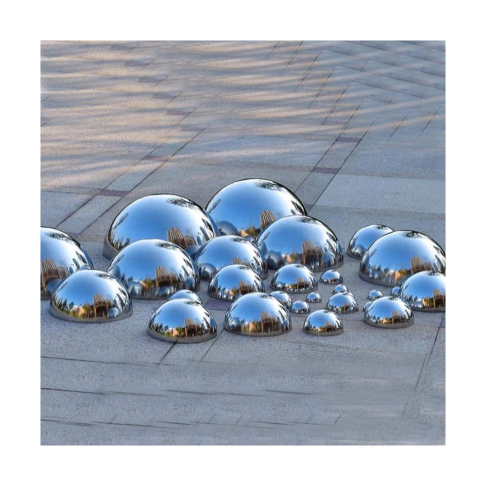 6pcs Hollow Hemisphere Ball Gazing Ball Half for Outdoor Decoration ...