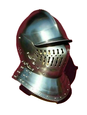Medieval Knight Helmet Front