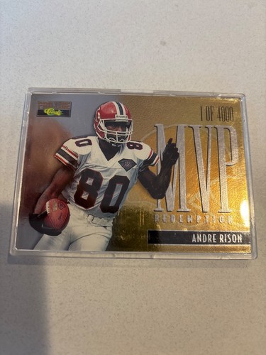 1995 Classic Pro Line MVP Redemption Foil Andre Rison | eBay