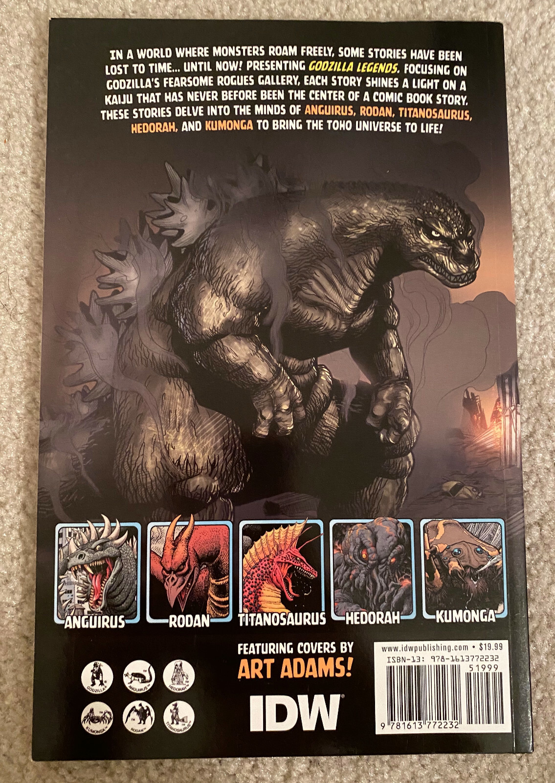 Godzilla Anguirus And Rodan