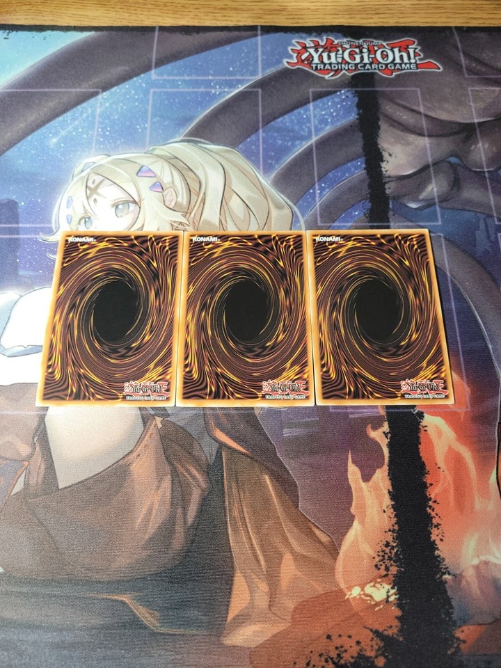 Yugioh! 3x Amazoness Hot Spring BLCR-EN039 ULTRA Yu-gi-Oh! x3 Support ...
