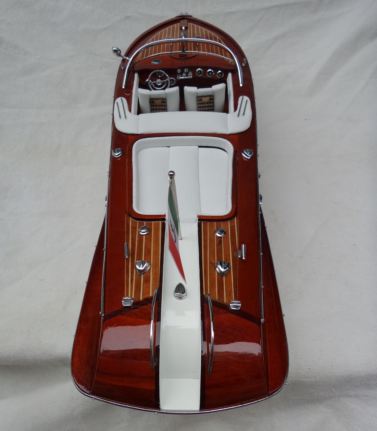 Riva Aquarama 20" 4 Options Wood Model Boat L50 Handmade Italian Speed ...