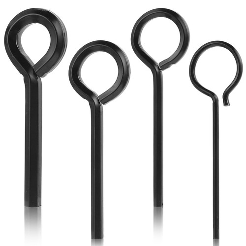 Ring Allen Wrench with Keychain 5/64" 1/8" 5/32" 7/32" Standard Hex ...