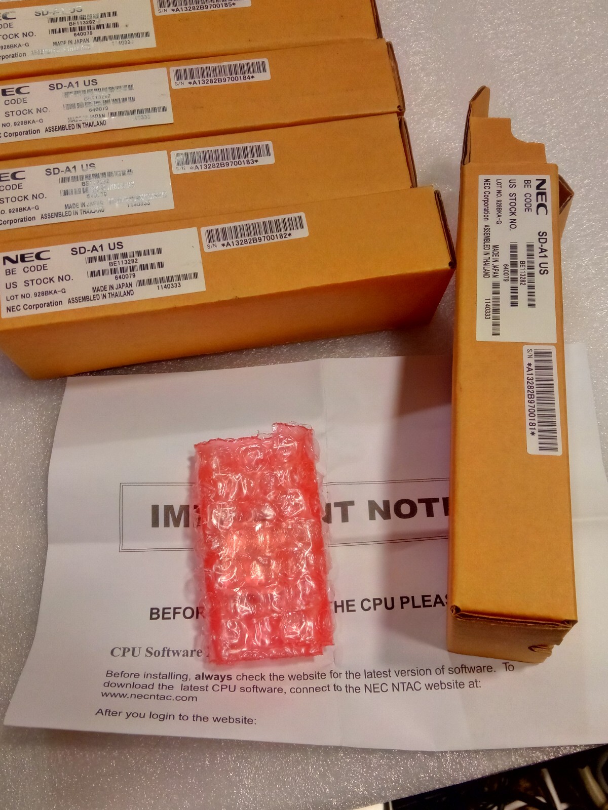 NEC SD-A1 US BE113282 640079 FOR NEC GCD-CP10 for sale online | eBay