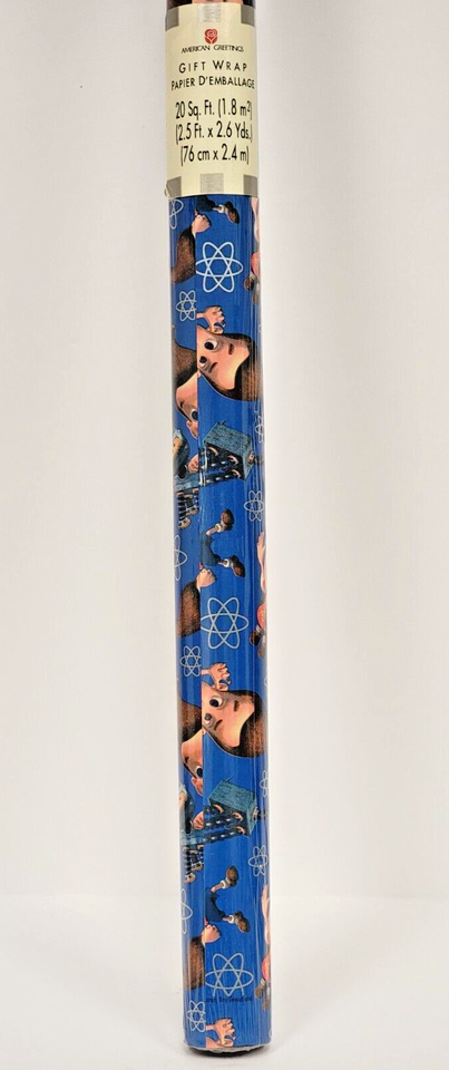 Jimmy Neutron VTG American Greetings Nickelodeon Wrapping Paper Gift ...