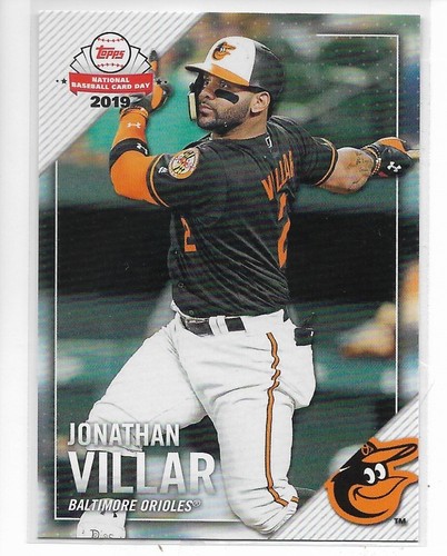 2019 Orioles Topps National Baseball Card Day # Bal-3 Jonathan Villar ...