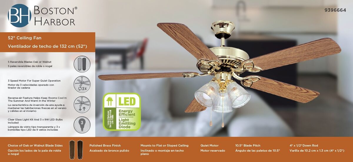 Boston Harbor Ceiling Fans Ceiling Fan | Classic And Modern Models