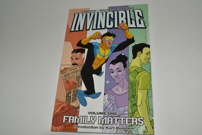 Invincible Volume 1: FAMILY MATTERS by Robert Kirkman- GRAPHIC NOVEL ...