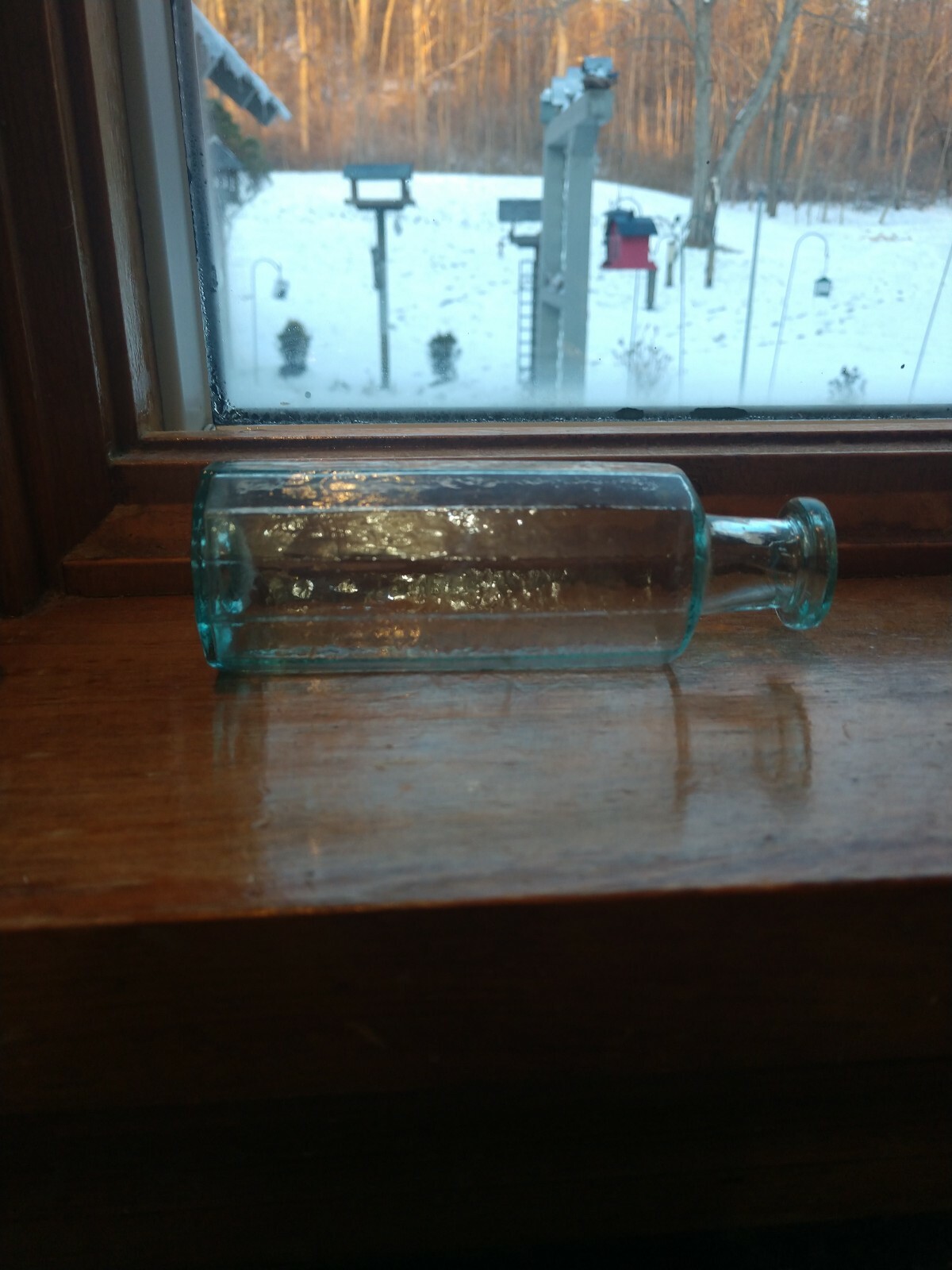 Very RARE Open Pondle Early 1800 POSSIBLY BITTERS Bottle | eBay