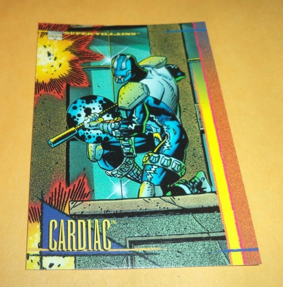 Cardiac # 60 - 1993 Marvel Universe Series 4 Base Trading Card | eBay