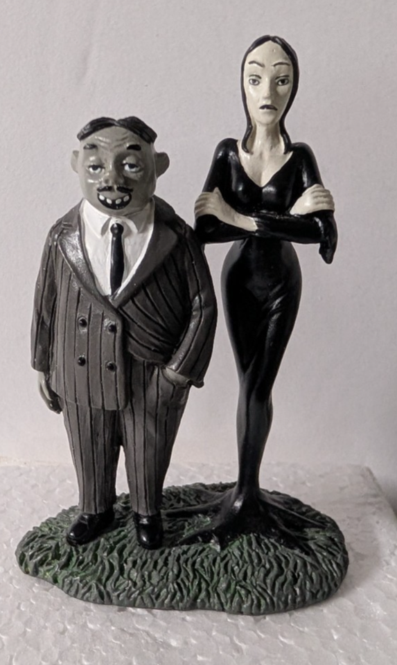 Department 56 The Addams Family Gomez and Morticia Figure | eBay