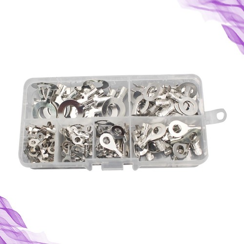 3 Boxes Cable Lugs Wiring Connectors Electrical Wire Terminals Kit ...