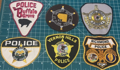 Illinois Police Patch Lot of 6 | eBay