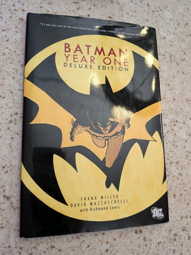 Batman Year One Deluxe Edition Hardback Hardcover Graphic Novel DC ...