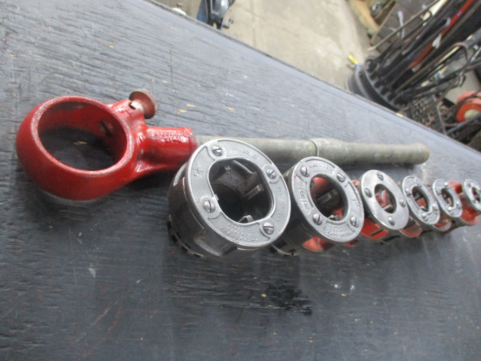 RIDGID 11R THREADER SET 1/4 - 1 1/4" w/RATCHET | eBay