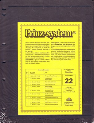 10 Prinz System 2 strip double sided Pages stock sheet | eBay Australia