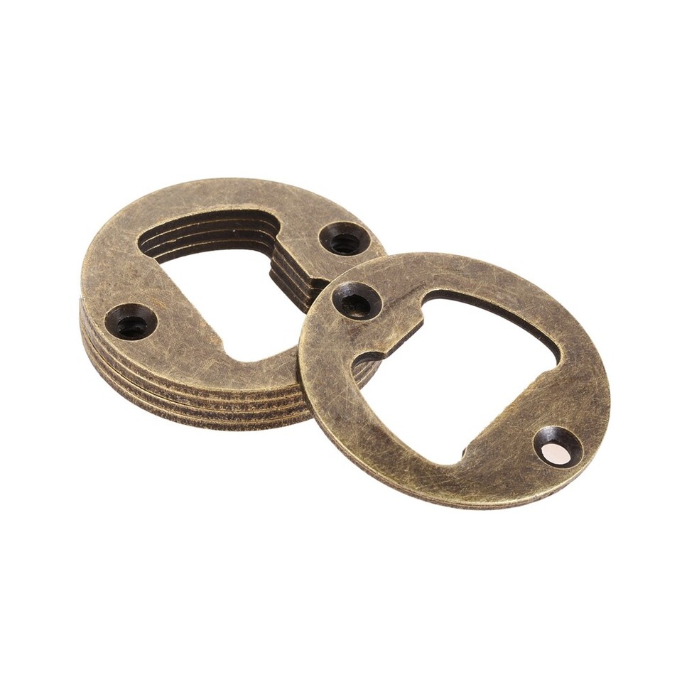5/10Pcs Bottle Opener Insert 1.57inch Metal Round Bottle Opener Insert ...