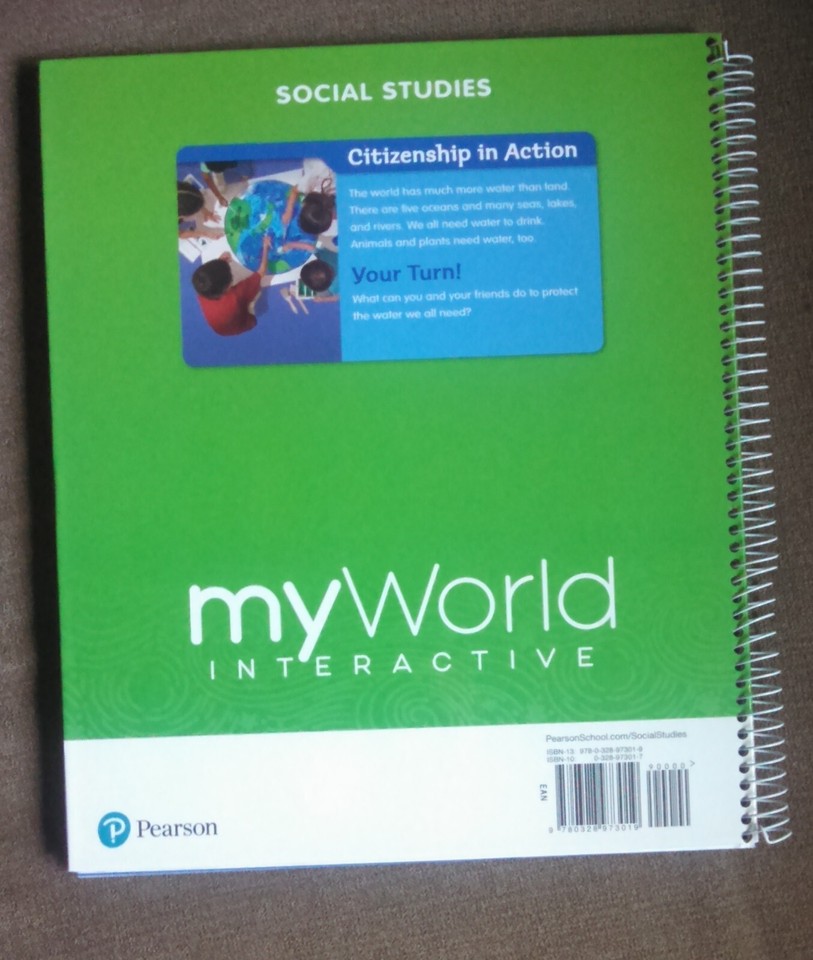 myWorld Interactive Social Studies K Teacher Edition 9780328973019 | eBay