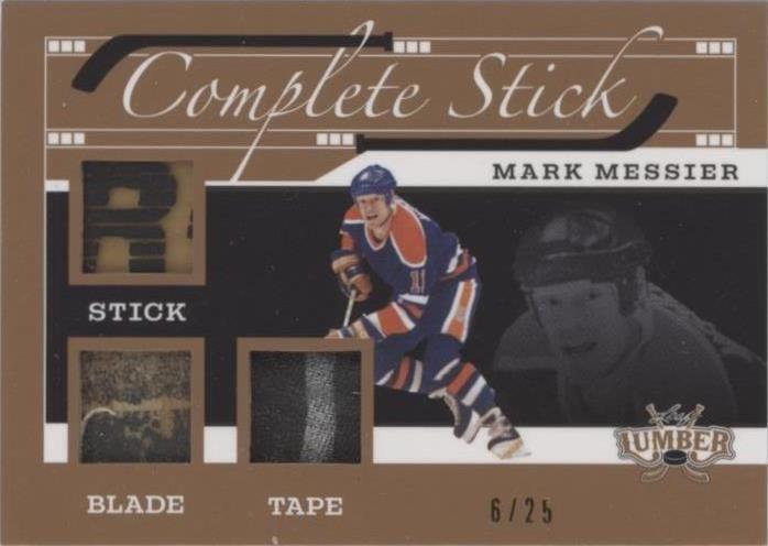 2021-22 Leaf Lumber - Complete Stick Mark Messier #CS-MM1 Bronze /25 ...