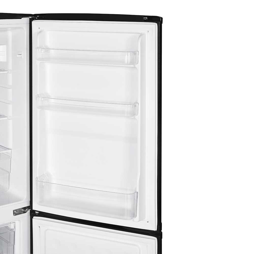 Cookology 50/50 Fridge Freezer 142L Freestanding 48cm - Black ...
