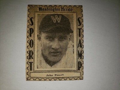 Jake Powell 1936 Washington Herald Sport Stamp VERY RARE!!! | eBay