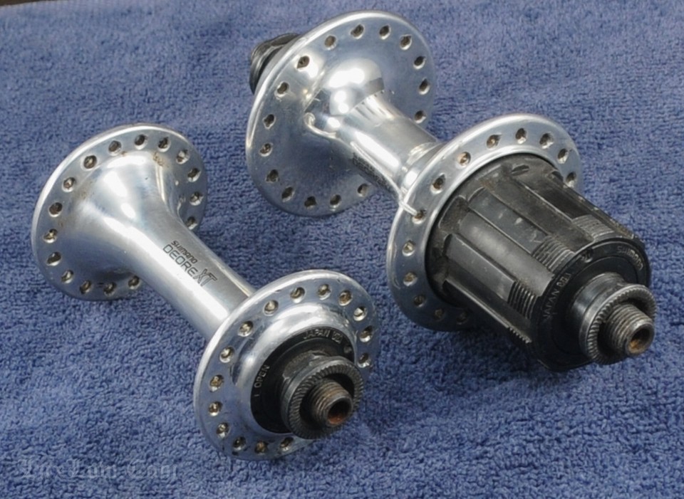 Vintage Old School Shimano MTB Bike HUBS XTR XT DX LX 32h 36h Mountain ...