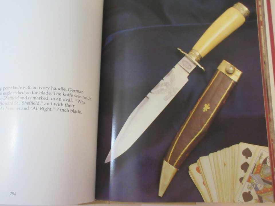 The Antique Bowie Knife Book Limited Copy #628 of 1100 Hardcover 1990 ...