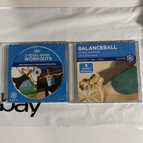 DVD 2 Total-Body Workouts with Beginner to Adv Instruction Gaiam free ...