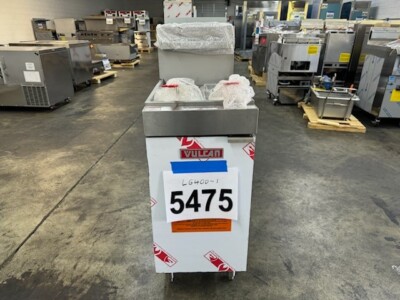 New S/D Vulcan 50 lbs Capacity Deep Fryer, Model: LG400-1 (18-In Stock ...