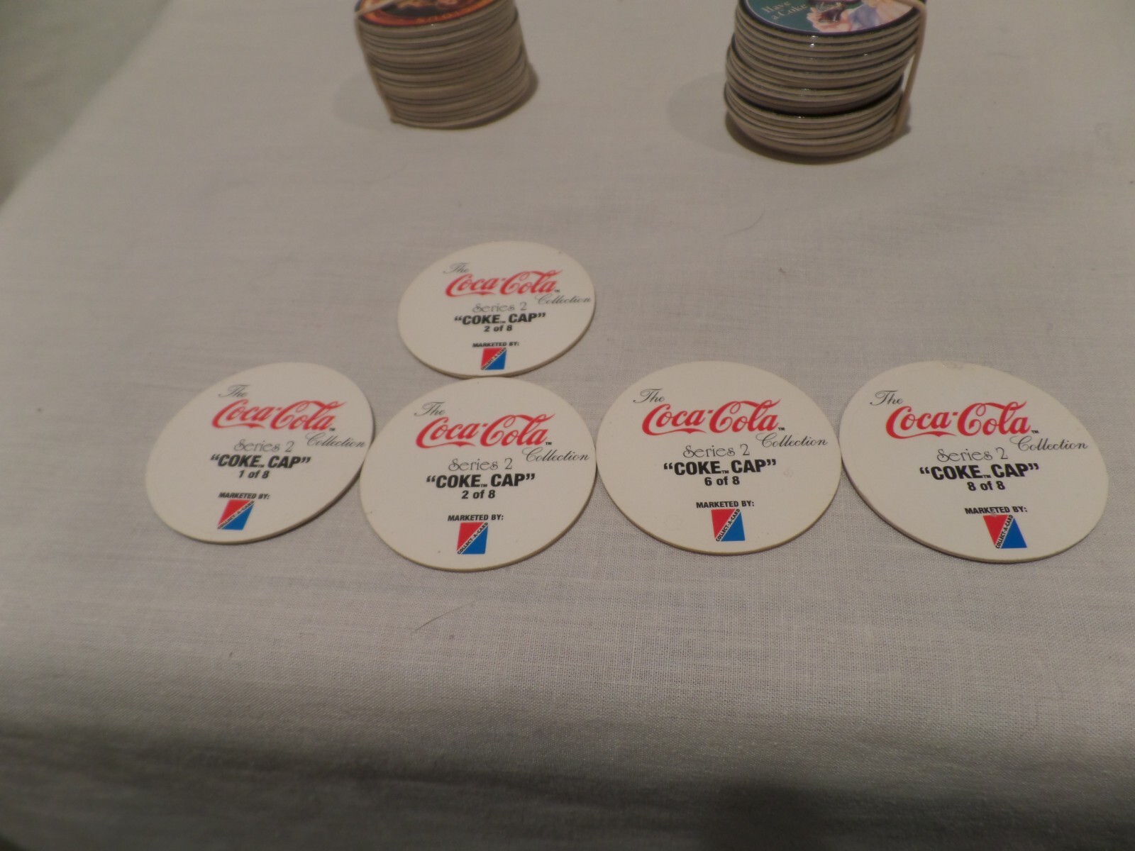 COCA-COLA VINTAGE 1994 COKE CAPS / POGS COLLECTION - LOT OF 49 BY ...