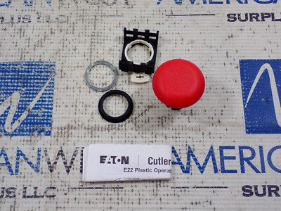 New Eaton E22LPB2 Red Push Pull Button | eBay