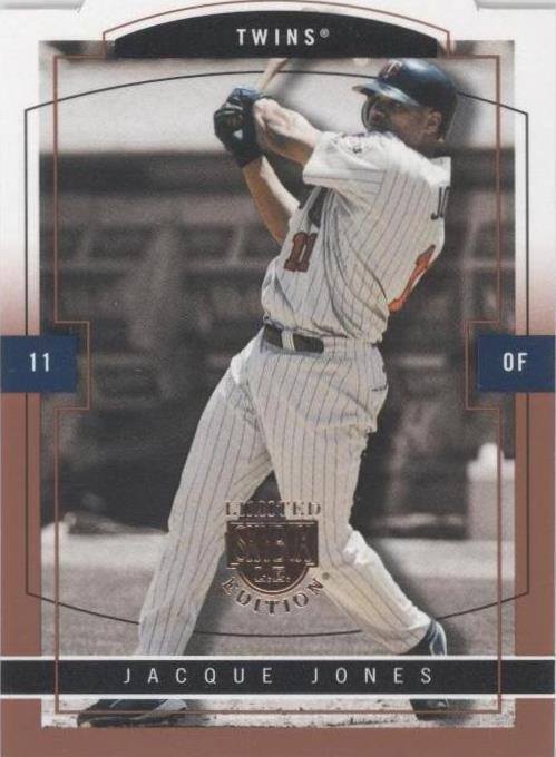 2004 Skybox Limited Edition - Jacque Jones #93 Photographer's Proof /25 ...