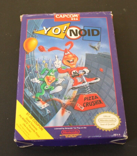 Yo Noid from Capcom for NES Nintendo Entertainment System 1990 Complete 13388110247 | eBay